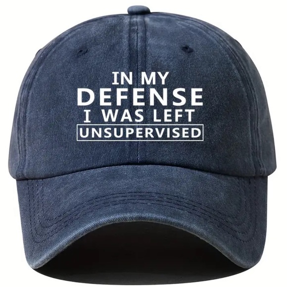 Accessories | Last 3 Nwt In My Defense I Was Left Unsupervised Baseball ...